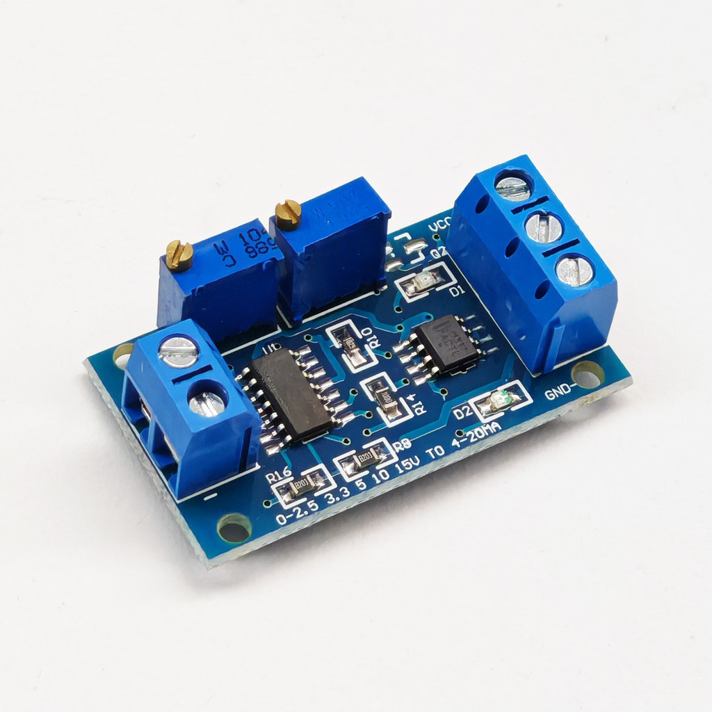 Voltage to current module, signal conversion, 0-2.5V/3.3V/5V/10V/15V to ...