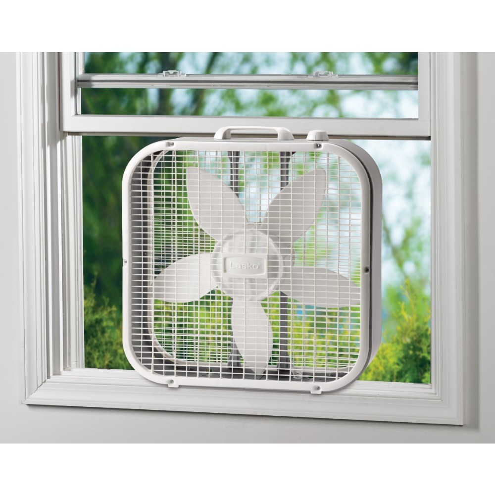 2023 New Lasko Cool Colors 20" Box Fan with 3-Speeds, B20200, White ...