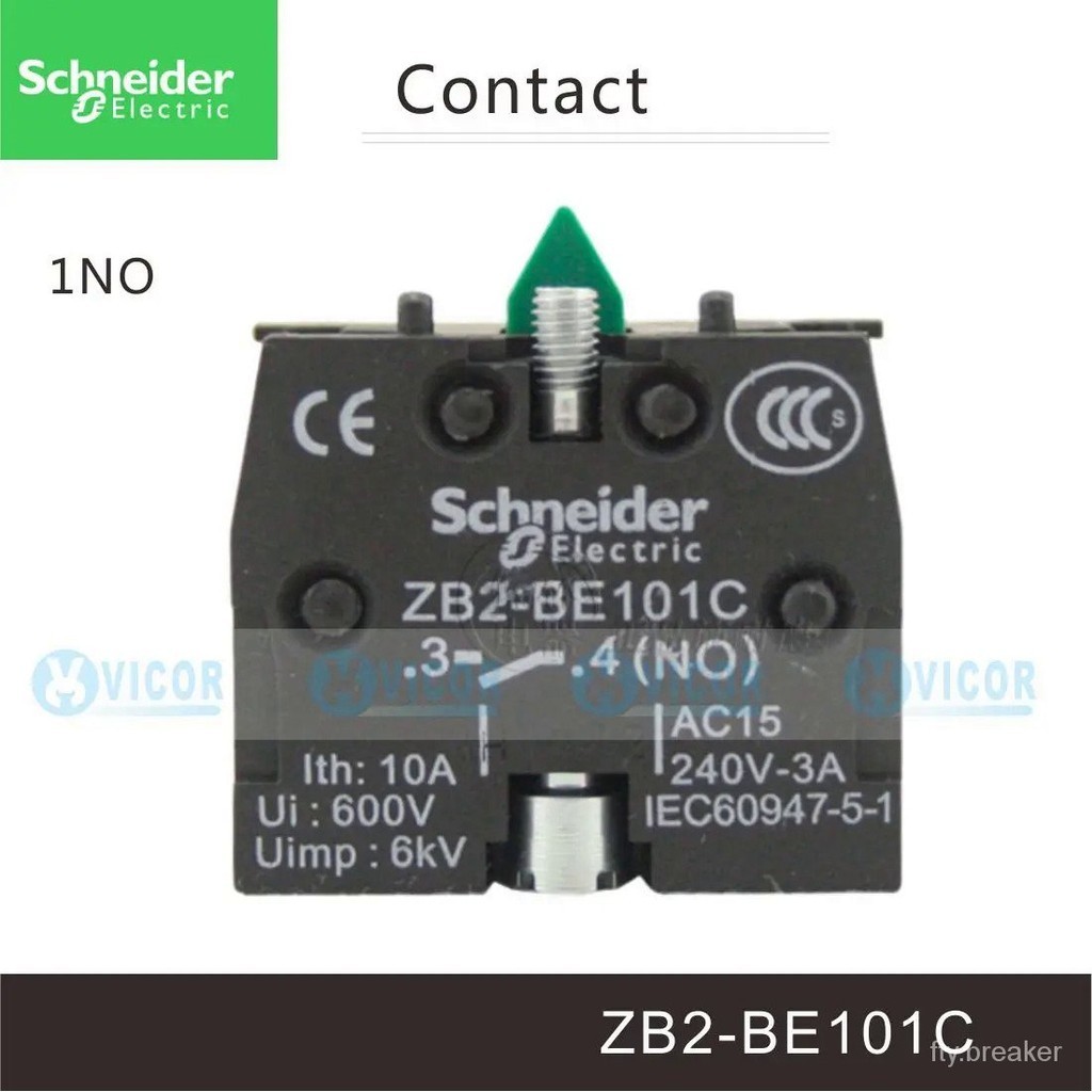 ZB2-BE101C ZB2BE101C ZB2-BE102C ZB2BE102C Schneider CONTACT | Shopee ...