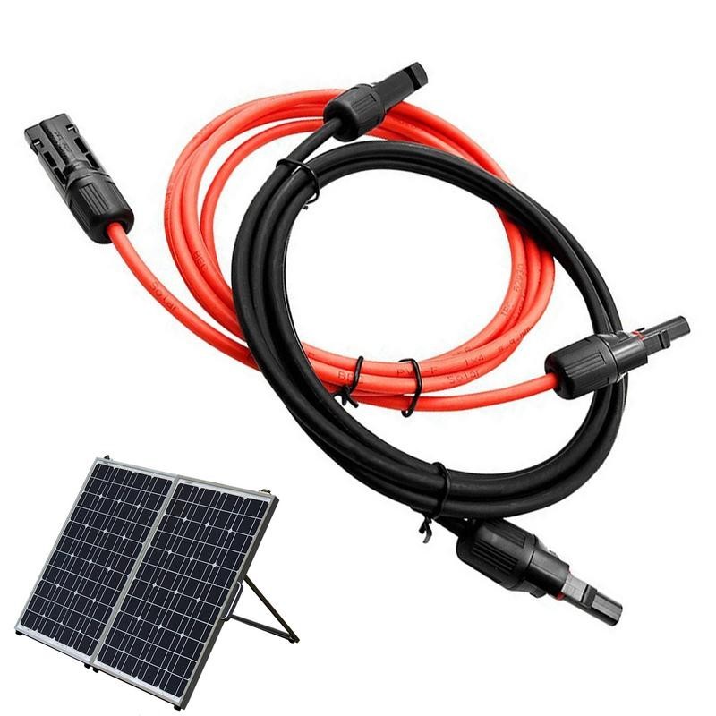 ♥Solar Panel Cables PV Wire Solar Cables Extension Cord Weatherproof ...