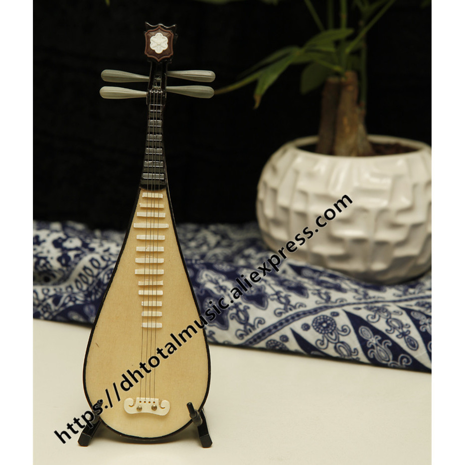 ~Miniature Pipa Model Replica with Stand and Case Mini Lute Mini ...