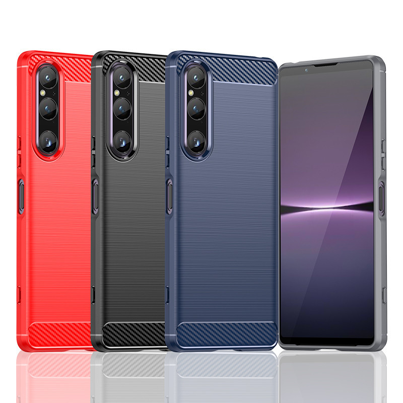 ☽Shock Resistant Protective Phone Case For Sony Xperia 1 V Soft ...