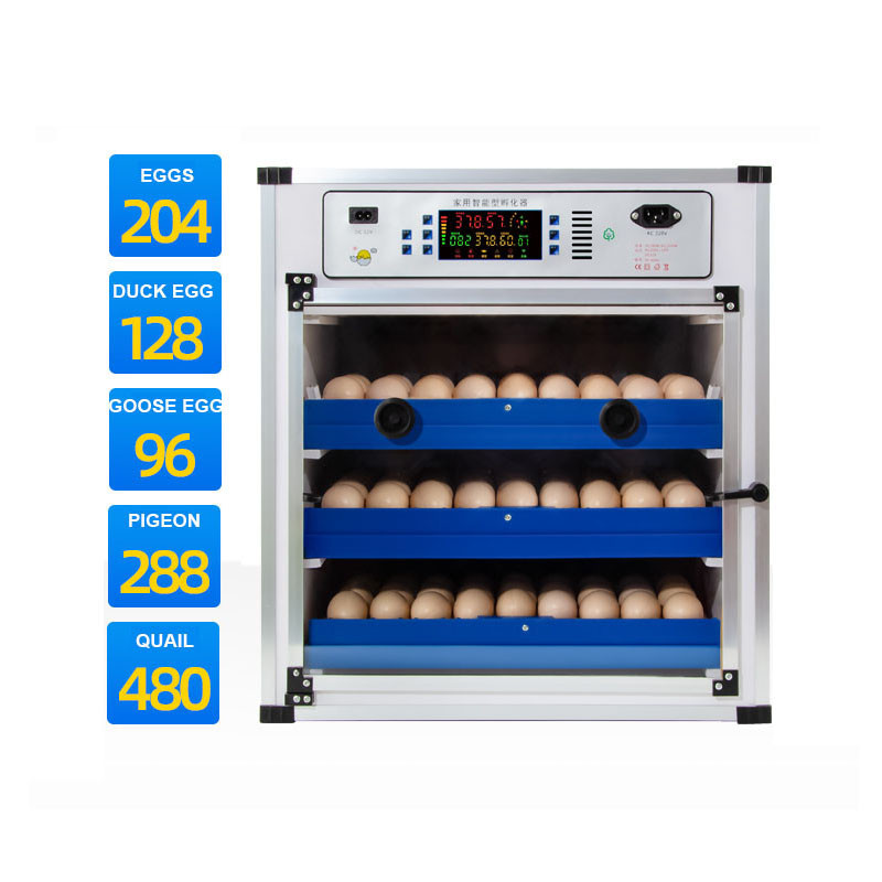 유204 Brooder Eggs Incubator Fully Automatic for Chicken Goose Quail ...