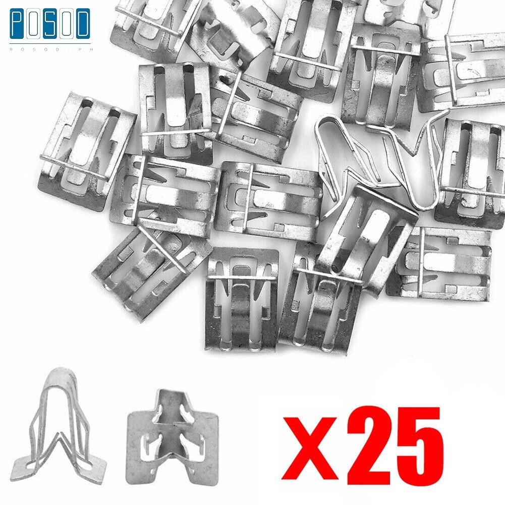 Securely Attach Car Retainer Moulding Trim Accessories with Metal ...