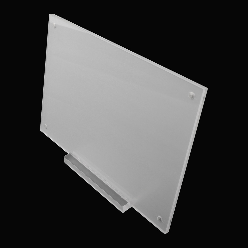 Acrylic Crystal Clear Price Tag Clip Sign Card Holder Table Desk Top ...