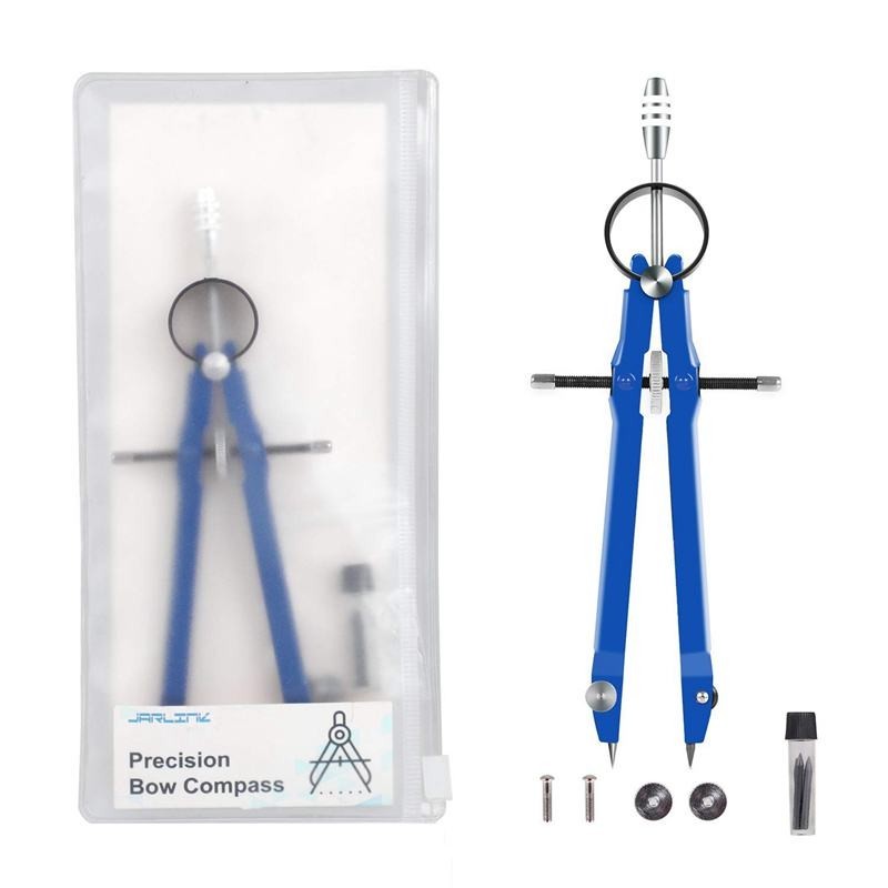 웃Professional Compass, Compass Geometry Set With Lock, Math And ...