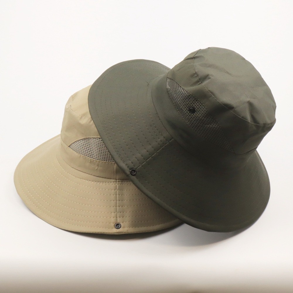 Wide Brim Sun Hat Protect Neck UV Protection Fisherman Hat Breathable ...