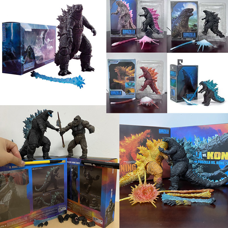 Godzilla King Kong Figure Shin Gojira Action Figure Monster Atomic ...