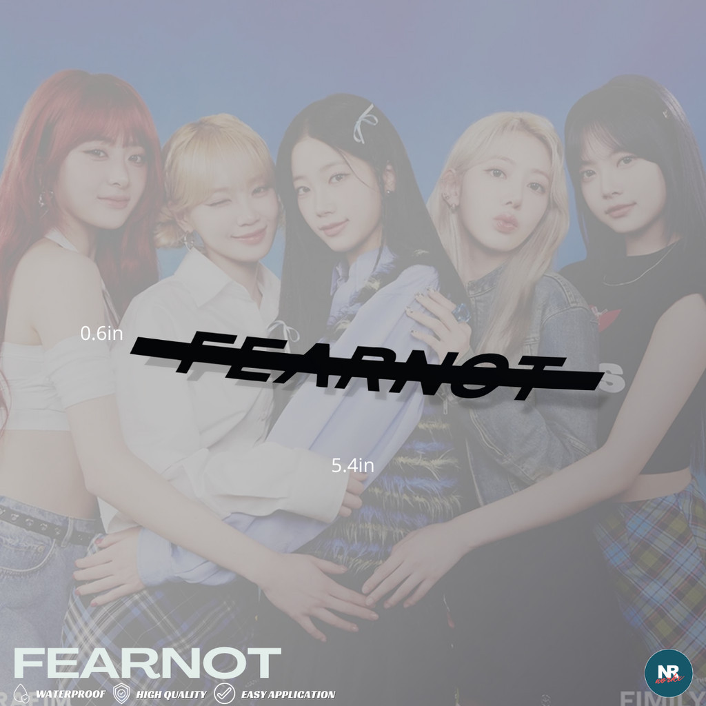 Fearnot Le Sserafim Vinyl Decal Kpop Sticker | Shopee Philippines