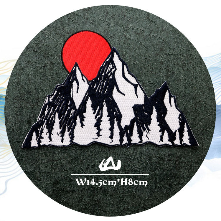 China's wind peak cloth high-density patch fashion clothing accessories ...