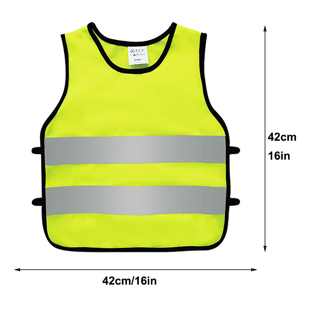 유Yellow Green Reflective Vest for Kids Construction Theme Birthday ...