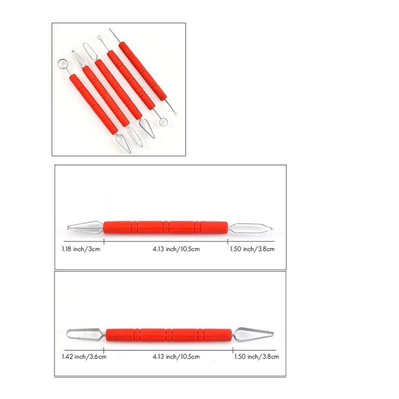 ☃1 Set Pottery Tools Caving Knife Set Pull Carving Knife Poke Knife ...