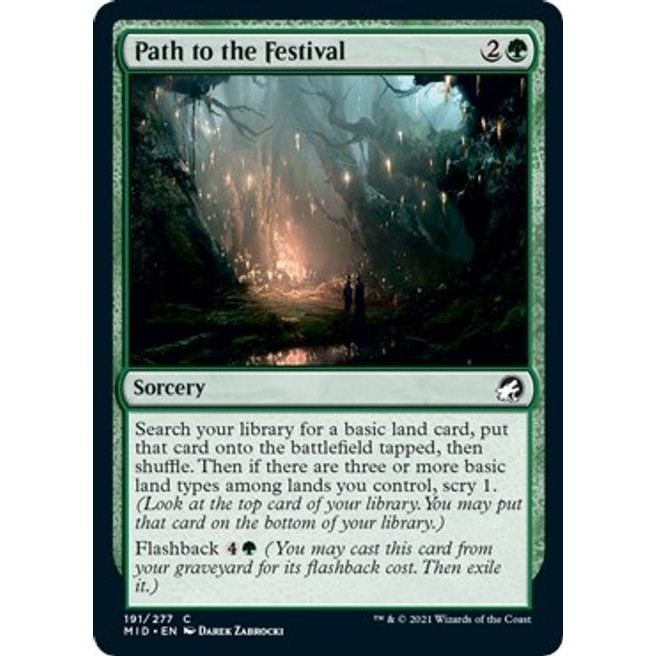 Path to the Festival - Magic The Gathering (MTG) | Shopee Philippines