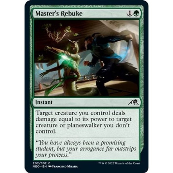 Master's Rebuke - Magic The Gathering (MTG) | Shopee Philippines