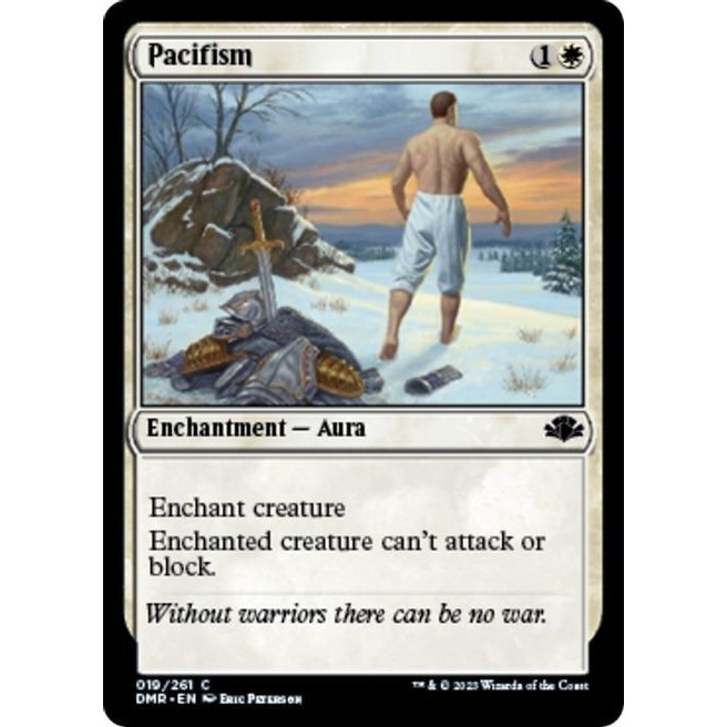 Pacifism - Magic The Gathering (MTG) | Shopee Philippines