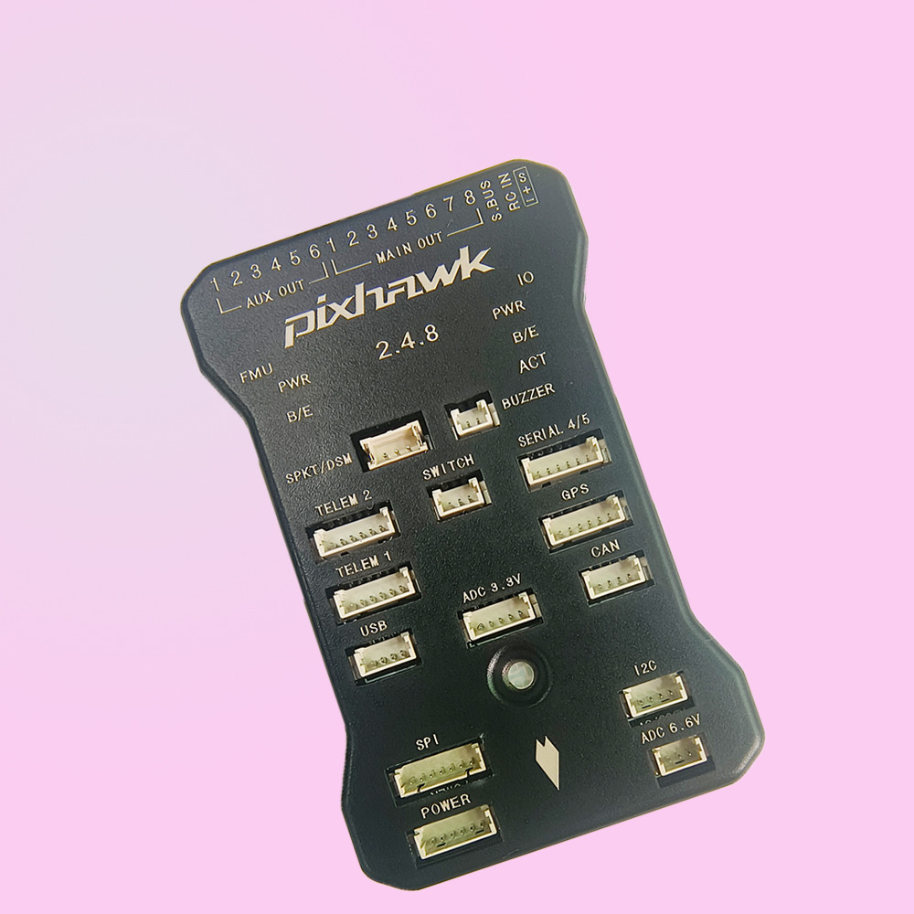 ⊹Pixhawk PIX 2.4.8 APM 32 Bit Flight Controller+ Safety Switch Buzzer 2 ...