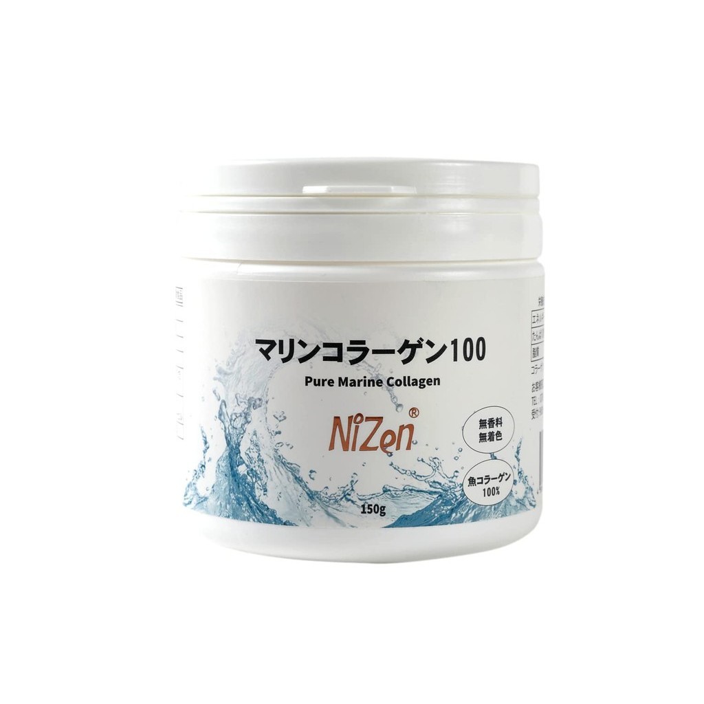 [Nizen Marine Collagen 100] Made in Japan, hydrolyzed collagen peptide ...