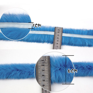 ☹Accessories Fluffy Down Jacket Sewing Ribbon Artificial Rabbit Fur ...