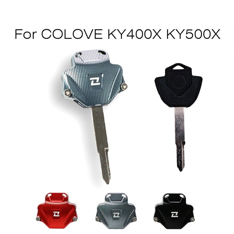 ☾For COLOVE KY400X KY500X KY 400 500 X Keys Cap Decoration Motorcycle ...