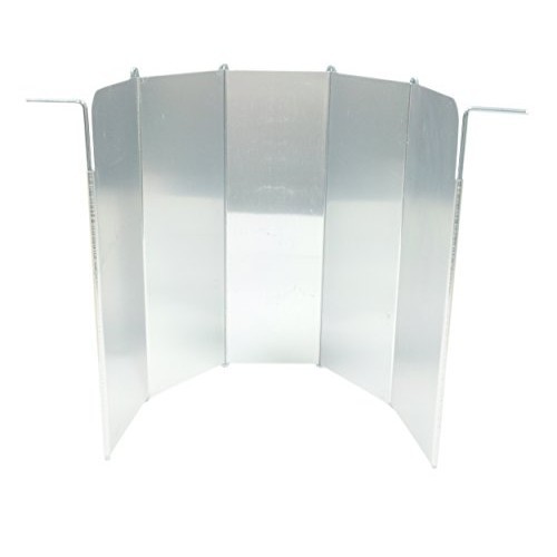 Captain Stag Camping Barbecue BBQ Stove Windbreak Aluminum Windscreen ...