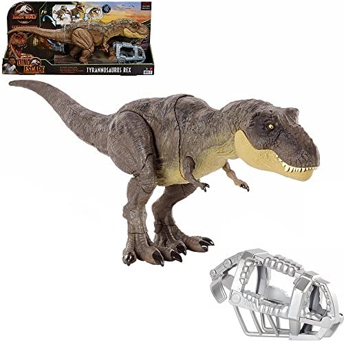 Mattel JURASSIC WORLD Mega Attack! T-Rex [Total length: 54cm] [From 4 ...