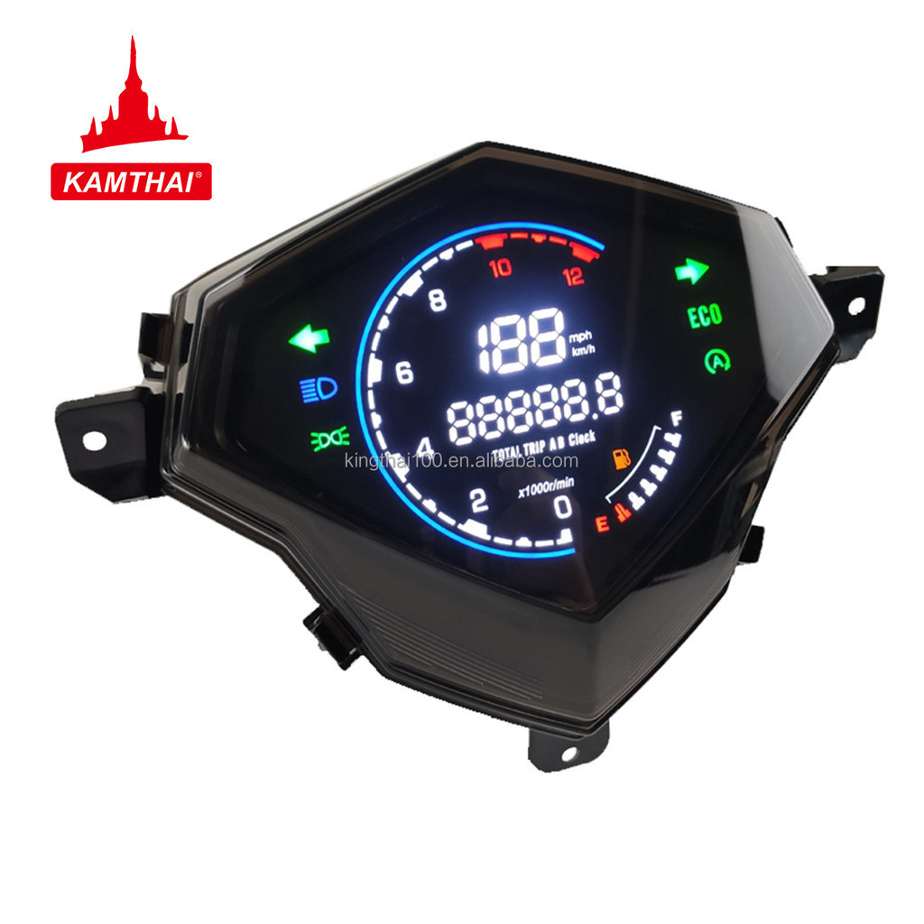 KAMTHAI Motorcycle Kawasaki Speedometer Digital Speedometer MIO Sporty ...
