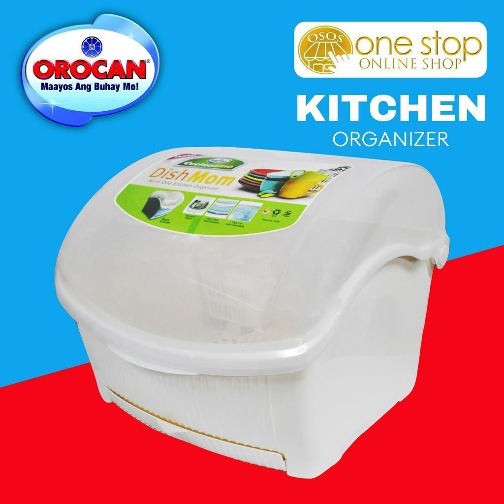 Orocan Original Cucino Uno Dish Mom All in one Kitchen Organizer ...