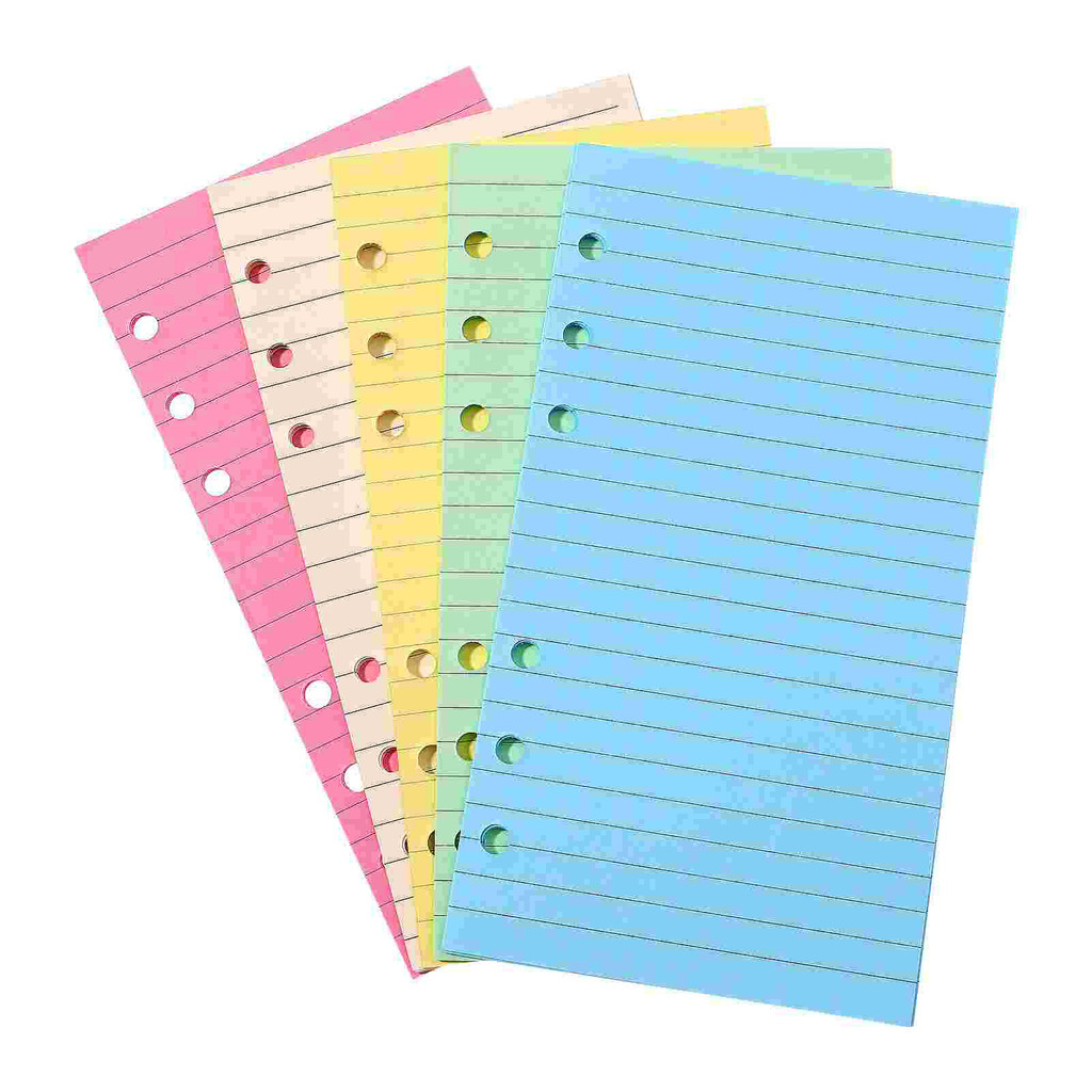 The Notebook Inserts Lined Paper Refills Loose Leaf Planner Fillers 6 ...