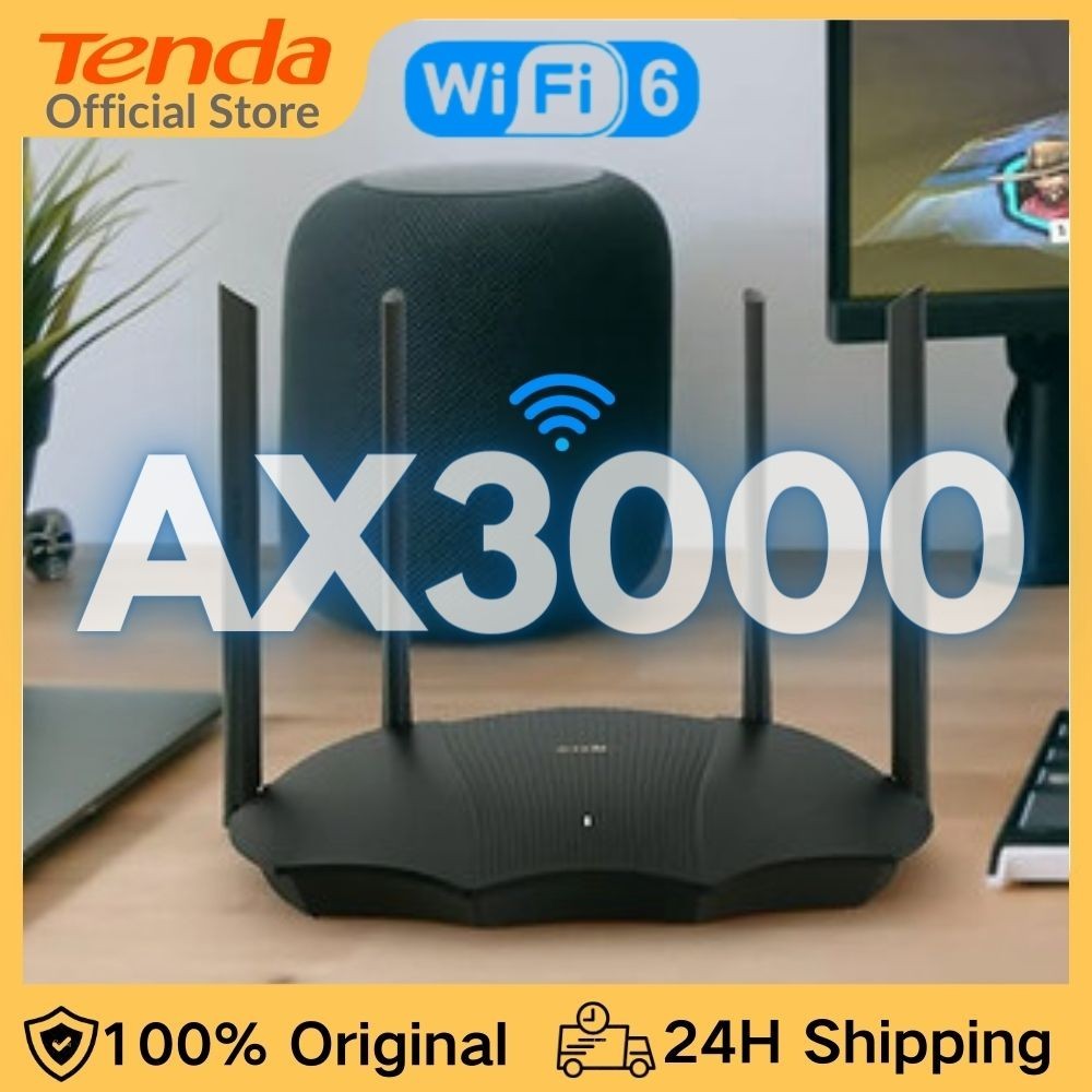 【Tenda WiFi 6 Router AX3000 2.4&5Ghz Dual Band RX9 Pro Wifi6 Router ...