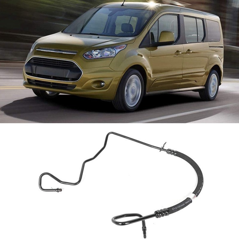 ⚜1764044 Steering High Pressure Oil Pipe + Nut Hose For Ford Transit 2. ...