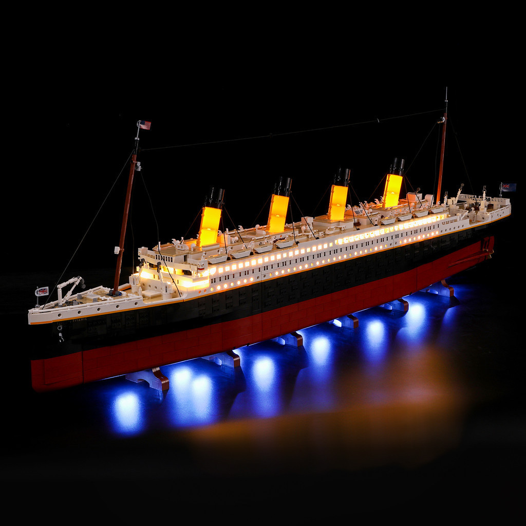 BriksMax Led Light Kit for 10294 Titanic Building Blocks Set (NOT ...