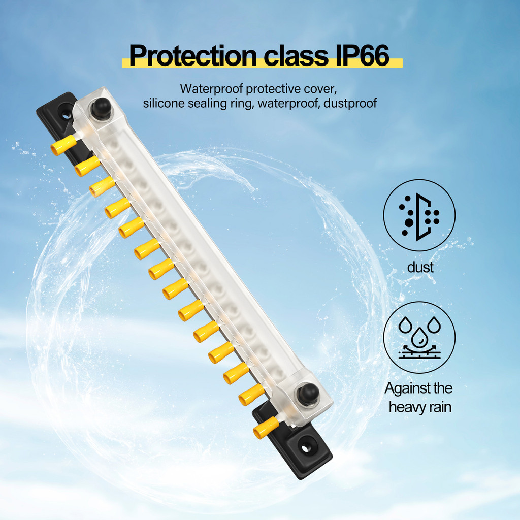 Bus Bar Box Power Distribution Block Heavy-Duty Modular Design Car Rv ...