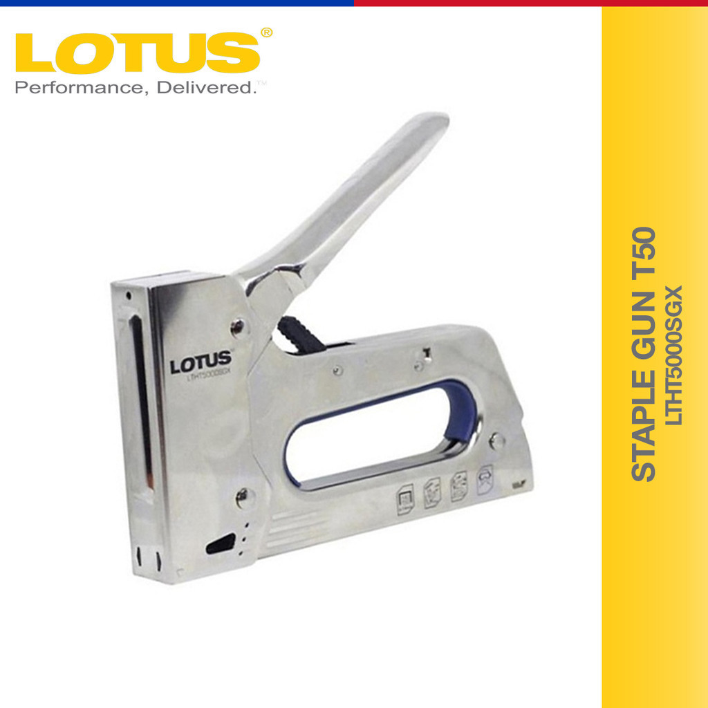 Lotus Staple Gun T50 LTHT5000SGX - Fastening Tools | Shopee Philippines