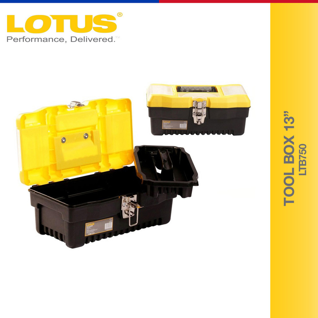 Lotus Tool Box 13" (New) LTB750 - Tool Accessories | Shopee Philippines