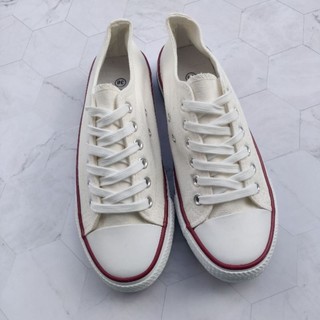 Advan Shoes Cream Colored White Low Cut Shoelace Sneakers Unisex Casual ...