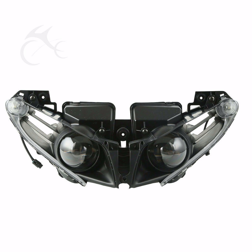 Motorcycle Front Headlight Light Lamp Assembly For Yamaha YZF R1 YZFR1 ...