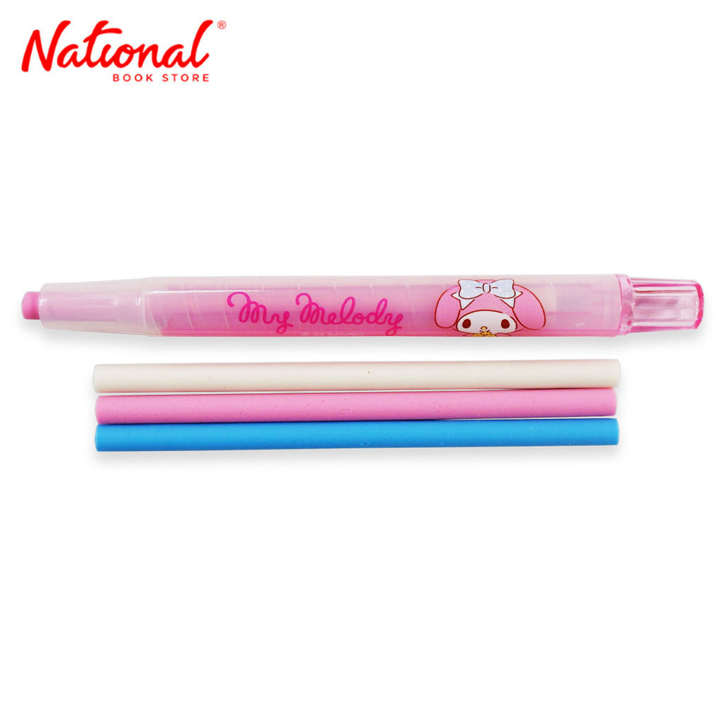 Rubber Eraser Pen Type with 3 Refill Assorted Color 952038 (color may ...