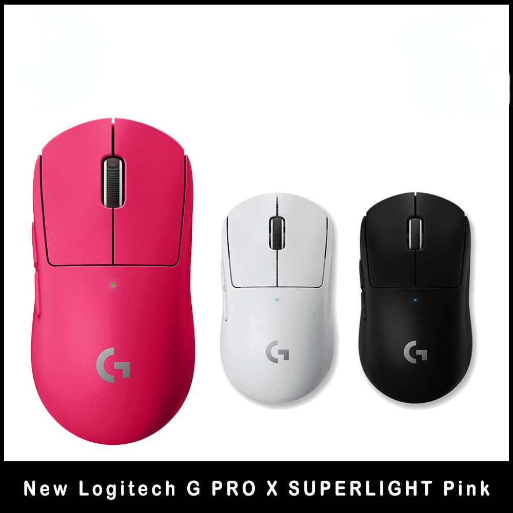 ☋Logitech GPW 2 G PRO X SUPERLIGHT Wireless Gaming Mouse KDA Pink 25K HERO ual-mode mechanical ...