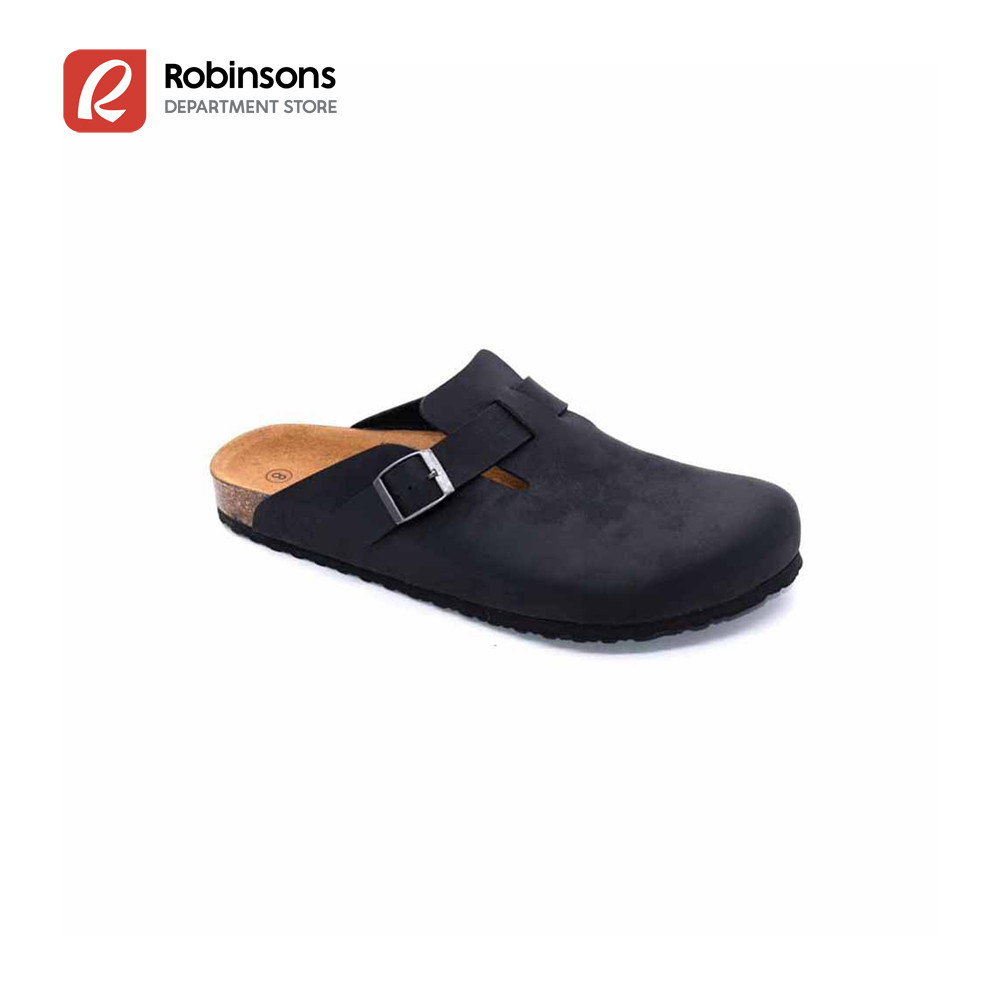 Outland Sandals Springfield Black Navy Blue/Brown | Shopee Philippines