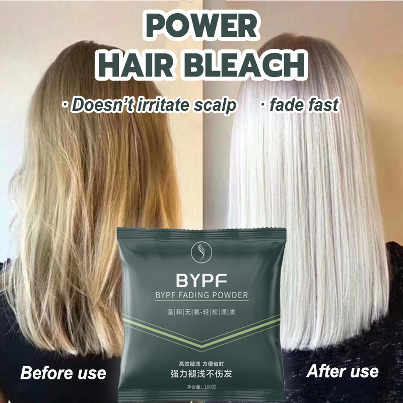 Bleach Powder 100g Salon Professional Fading Powder Protects Hair from ...