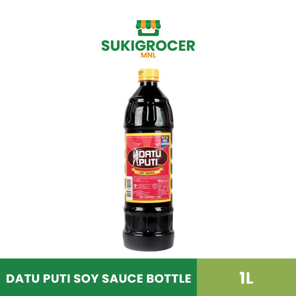 Datu Puti Soy Sauce Bottle 1L | Shopee Philippines