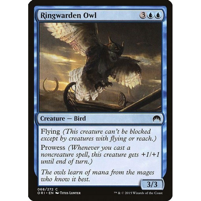 Ringwarden Owl - Magic The Gathering (MTG) | Shopee Philippines