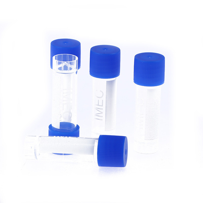 50 Pcs 1.8ml(2ml) Plastic Graduated Cryovial Plastic Test Tube Freezing ...