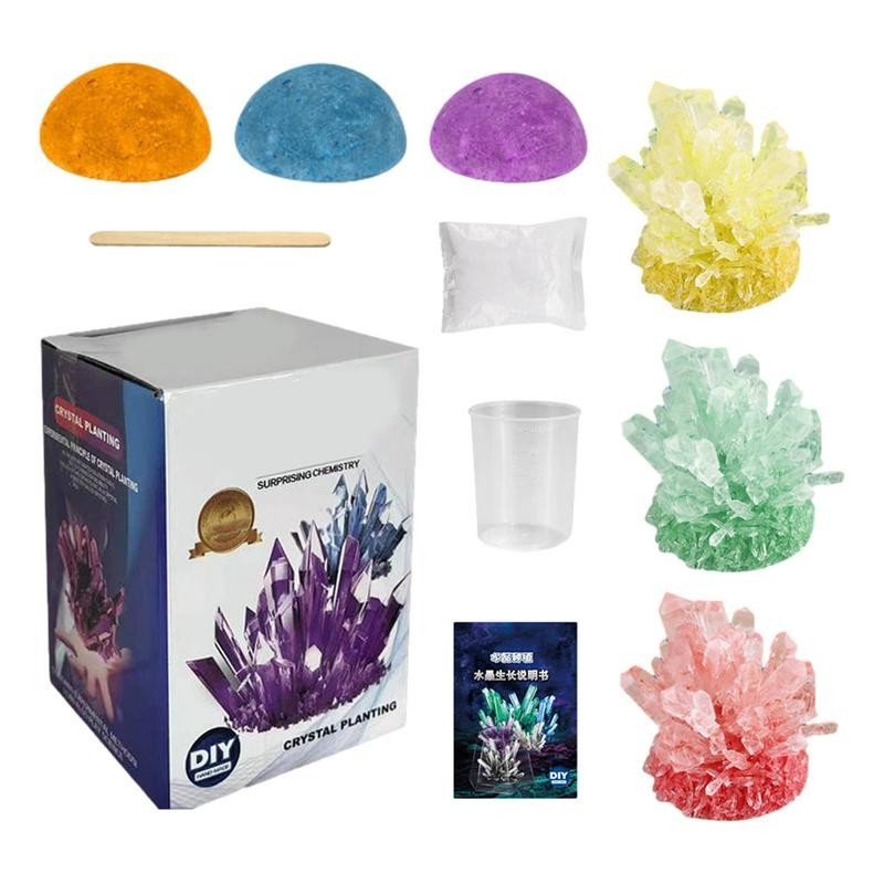 Crystal Growing Toy Kit DIY Science Experiment For Teenagers Boys Toys ...