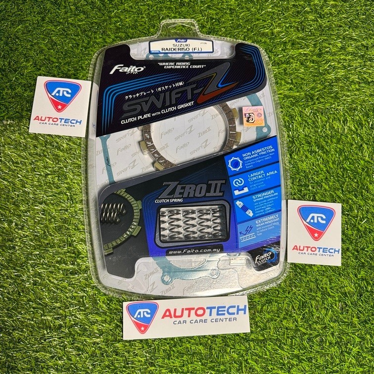 FAITO RACING CLUTCH PLATE SWIFT-Z + GASKET + SPRING ZERO II RAIDER 150 ...