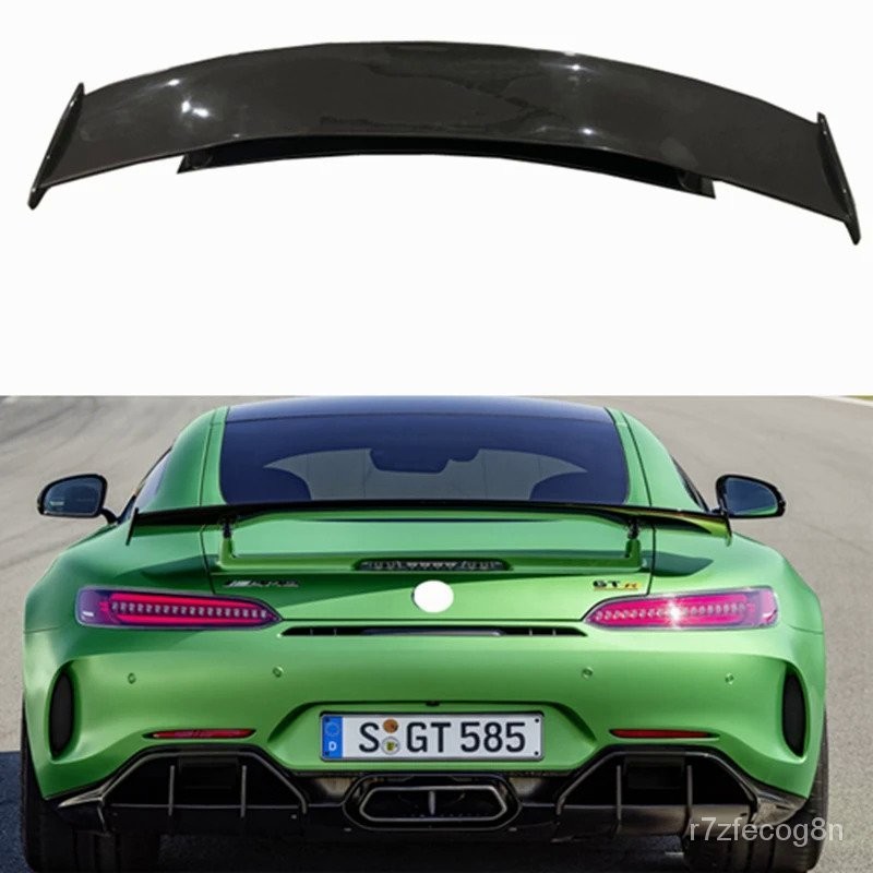 REAL CARBON FIBER REAR WING TRUNK LIP SPOILER FOR Mercedes-Benz AMG GT GTC GTS GTR GTR PRO 2019 ...