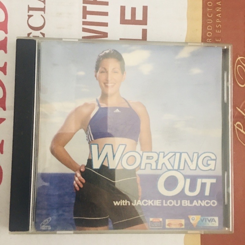 WORKING OUT VCD JACKIE LOU BLANCO VIVA HOME VIDEO 2004 WORKOUT RARE ...