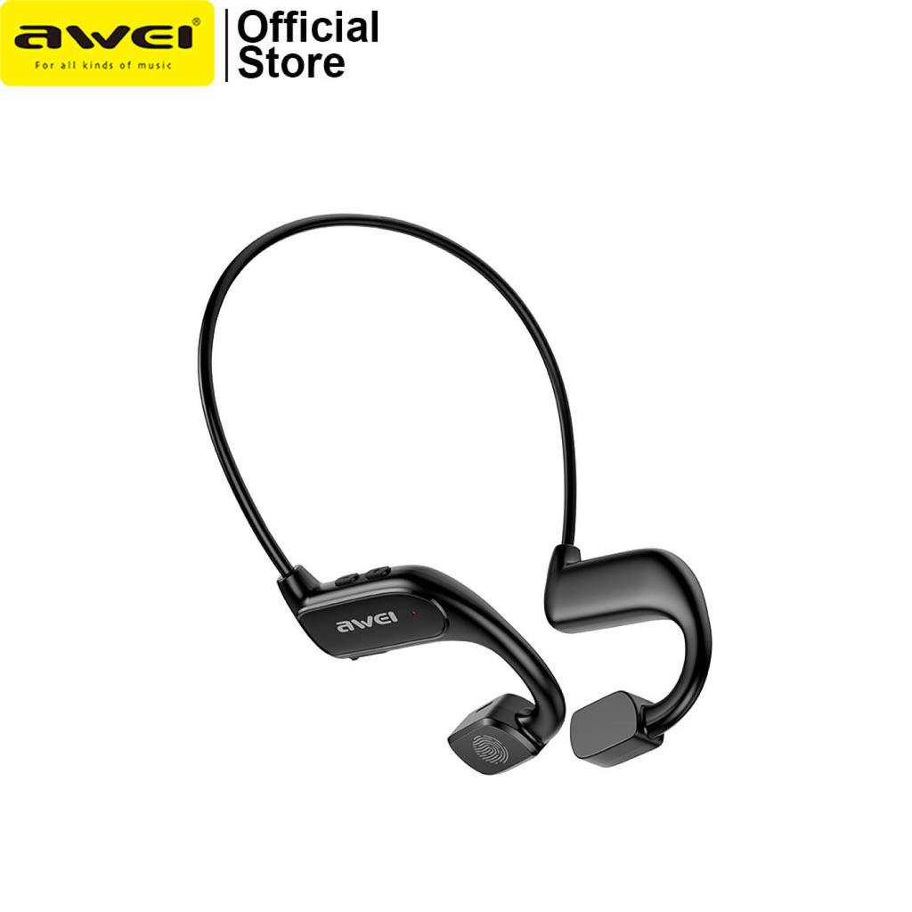 Awei A897BL Neckband Wireless Sports Headset Bluetooth V5.3 Hifi Sound ...