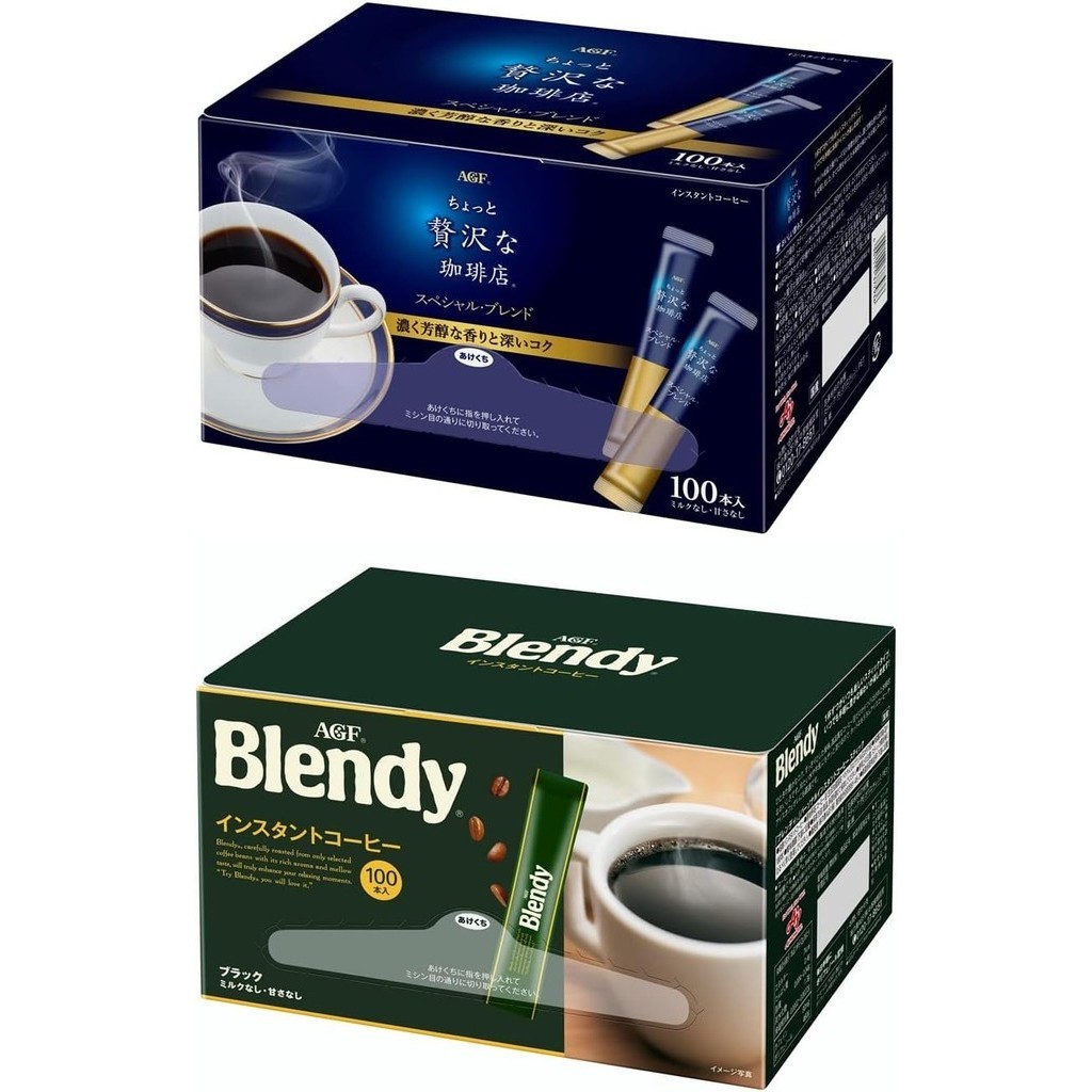 [Set Purchase] AGF 100 Special Blend Sticks (Stick Coffee), Instant Coffee, 100 Blendy Sticks ...