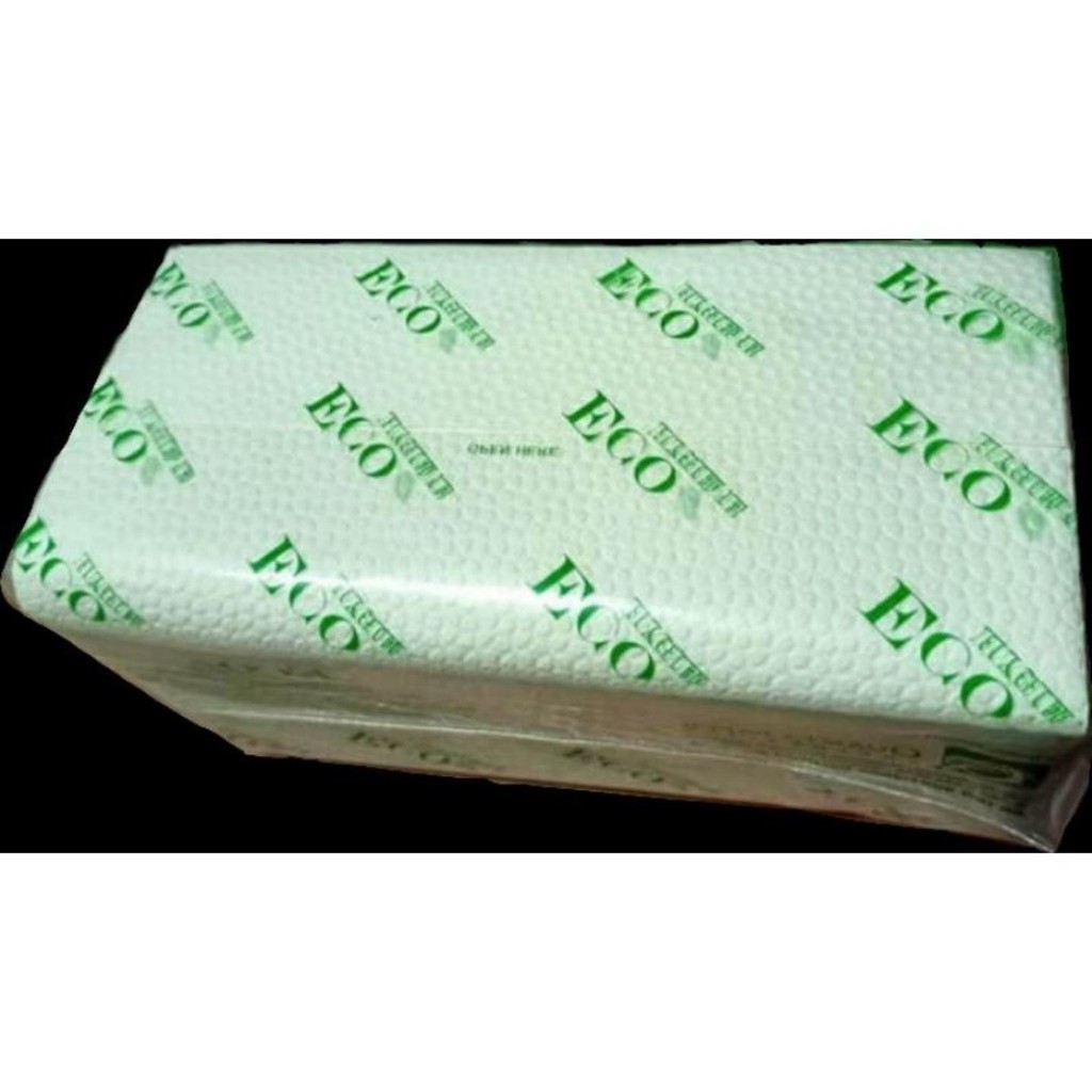 Eco Hygiene - Interfolded Paper Towel Tissue - 1 ply / 175 pull ( white ...